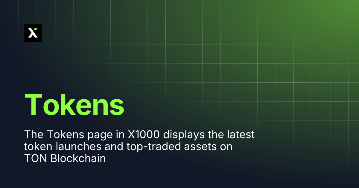 Tokens | x1000